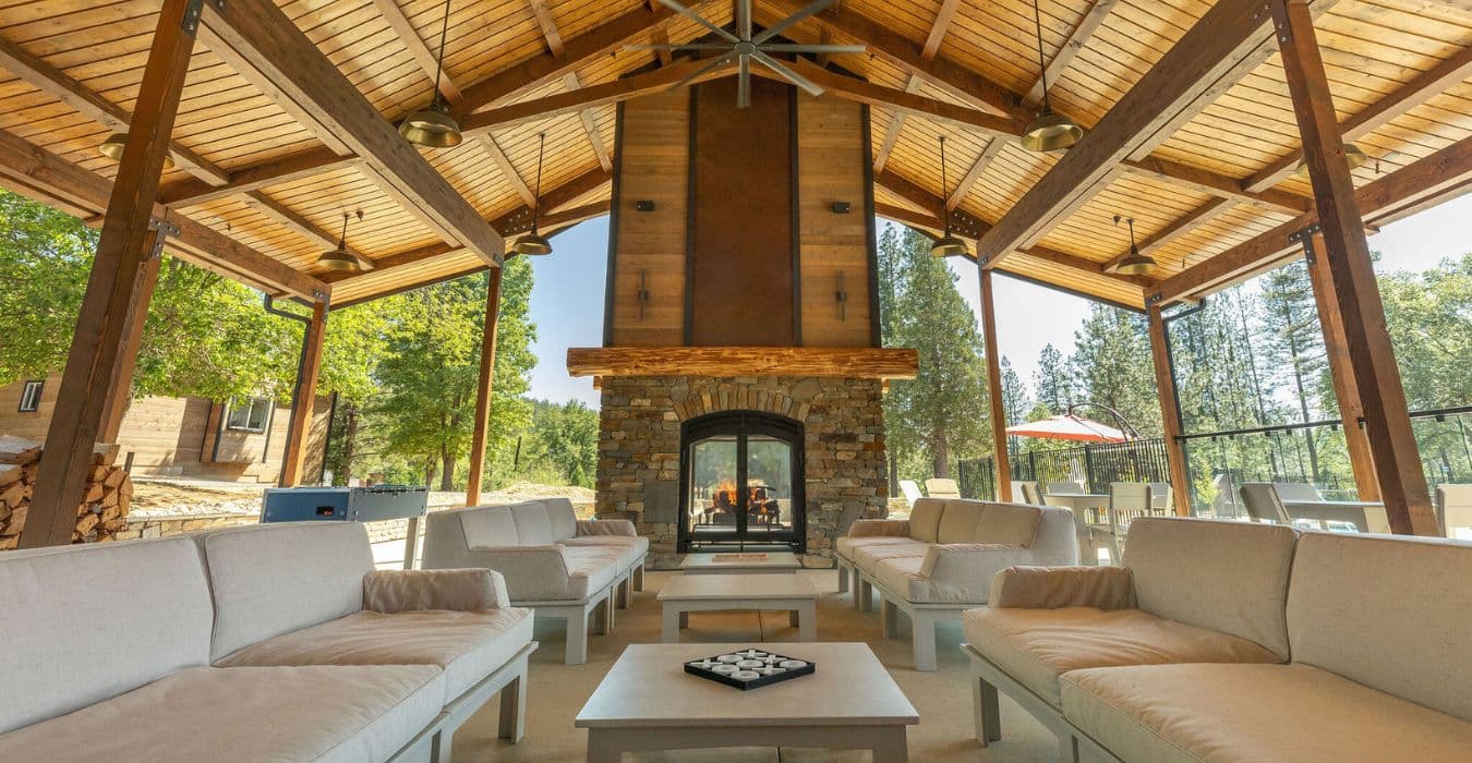 Pool Pavilion at Firefall Ranch Yosemite